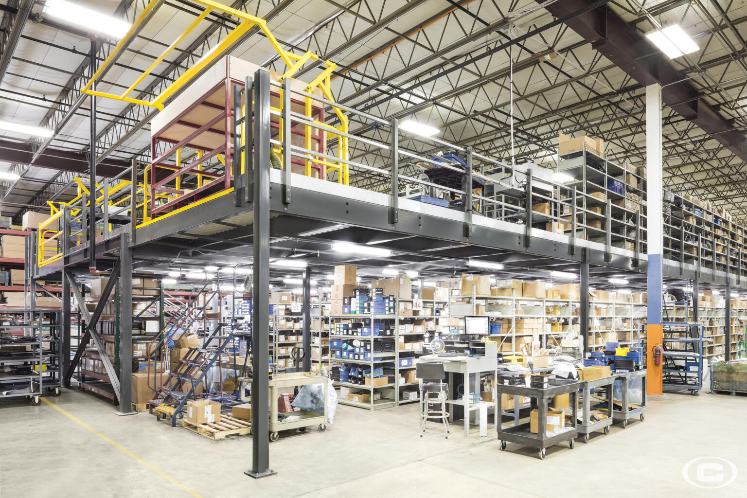 Mezzanines & Work Platforms -Cost-Effective Vertical Space Use